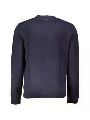 NAPAPIJRI Logo-patch Crew-neck Sweater - Blue
