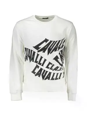 Roberto Cavalli Logo-print Crew Neck Sweatshirt