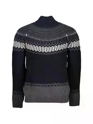 Gant Fair Isle Zip-up Cardigan