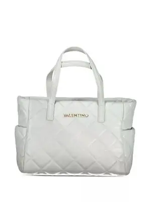 MARIO VALENTINO Quilted Tote Bag - White