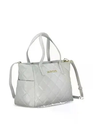 MARIO VALENTINO Quilted Tote Bag - White
