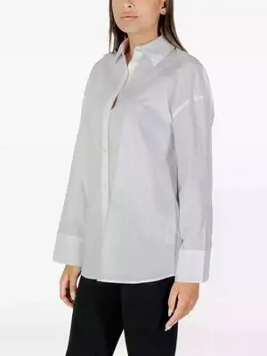 Armani Exchange Logo-jacquard Long-sleeve Shirt