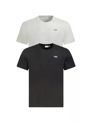 FILA Logo-detail T-shirt - Black