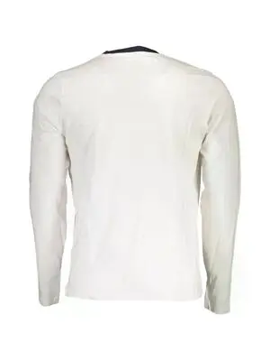 NORTH SAILS Crew-neck Long Sleeve T-shirt - White