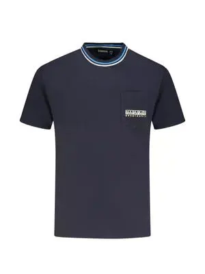 NAPAPIJRI Logo-embellished Pocket T-shirt - Blue