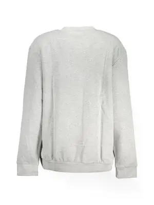 Roberto Cavalli Logo-embroidered Crew-neck Sweatshirt - Grey