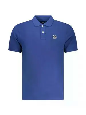 NORTH SAILS Logo-patch Polo Shirt - Blue