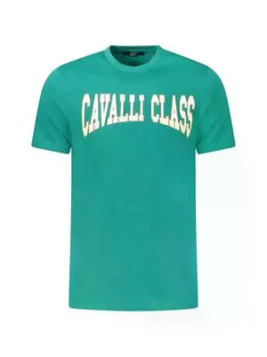 Roberto Cavalli Logo-print T-shirt - Green