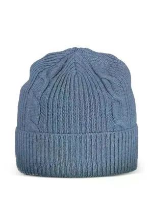 NORTH SAILS Cable-Knit Beanie Hat Blue