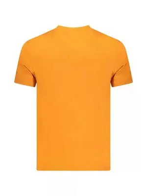NAPAPIJRI Logo-embroidered Cotton T-shirt - Orange