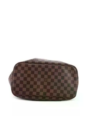LOUIS VUITTON Neverfull Mm Damier Tote Bag - Brown