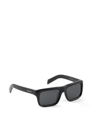 Prada Rectangle Sunglasses - Black