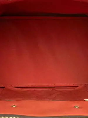 LOUIS VUITTON Damier Ebene Greenwich Pm Travel Bag