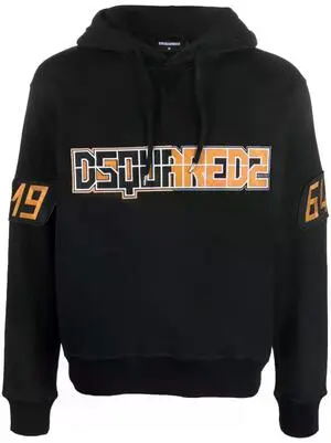 Dsquared2 Logo-print Drawstring Hoodie