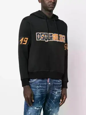 Dsquared2 Logo-print Drawstring Hoodie