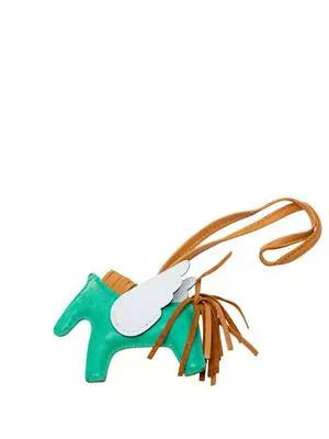 Hermès Grigri Rodeo Pegase Bag Charm Pm - Green