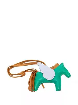 Hermès Grigri Rodeo Pegase Bag Charm Pm - Green