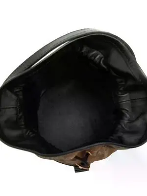 LOUIS VUITTON 2017 Monogram Reverse Petit Noe Trunk Bucket Bag - Brown