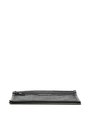 LOUIS VUITTON 2019 Monogram Shadow Double Flat Messenger Crossbody Bag