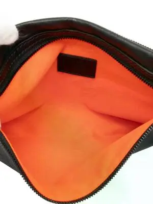 LOUIS VUITTON 2019 Monogram Shadow Double Flat Messenger Crossbody Bag