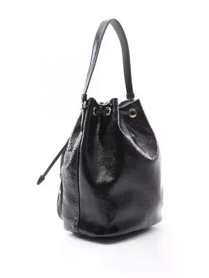 Prada Naplak Duet Bucket Bag 2013-2016 - Black