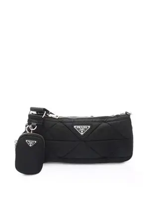 Prada Tessuto Crossbody Bag - Black