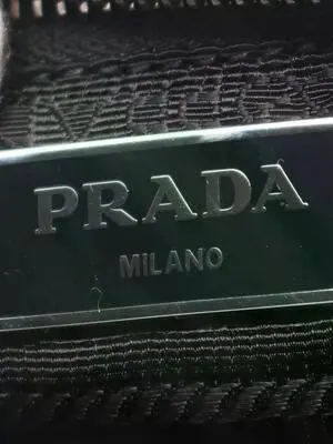 Prada Tessuto Crossbody Bag - Black