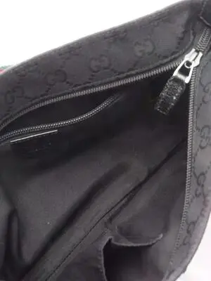 Gucci Gg Canvas Web Crossbody Bag 2000-2015