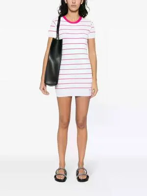 Dsquared2 Striped Knitted Dress