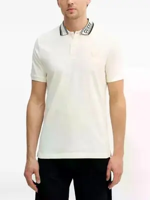 Guess Lyle Logo-collar Polo Shirt
