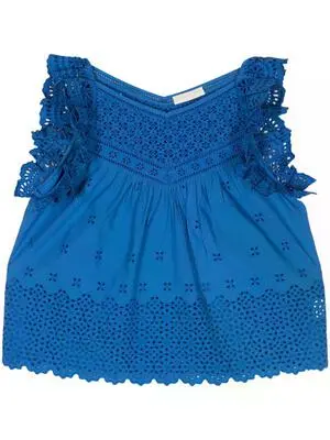 Ulla Johnson Leona Ruffled Blouse
