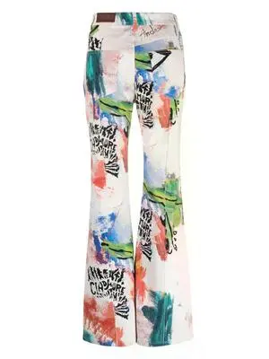 Andersson Bell Flared Cotton Trousers