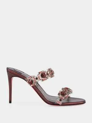 CHRISTIAN LOUBOUTIN Just Jewel 85 Sandals - Pink