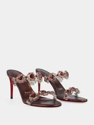 CHRISTIAN LOUBOUTIN Just Jewel 85 Sandals - Pink
