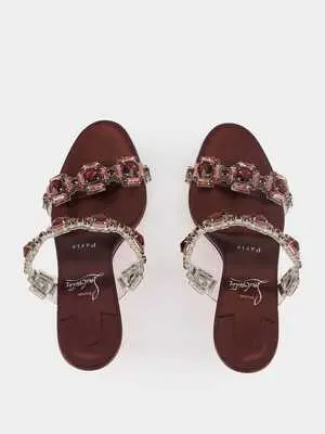 CHRISTIAN LOUBOUTIN Just Jewel 85 Sandals - Pink