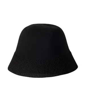 WYETH Nubby Cloche Hat - Black
