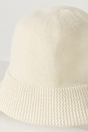 WYETH Nubby Cloche Hat - Cream