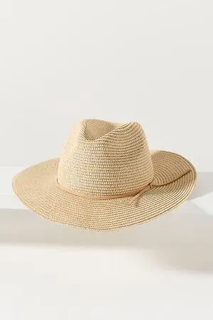 LUCKY ZONE Heather Paper Rancher Hat - Oatmeal
