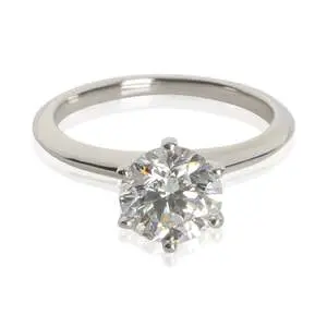 Tiffany & Co. 1.71 Ct Round Brilliant Diamond Engagement Ring