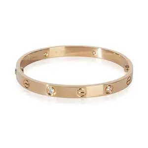 Cartier Rose Gold Diamond Love Bracelet - Rose_gold