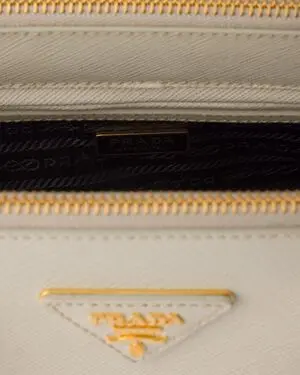 Prada Galleria Medium Saffiano Leather Bag - Neutral