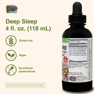 TRACE MINERALS Deep Sleep Natural Herbal Sleep Aid Supplement Non-habit Forming