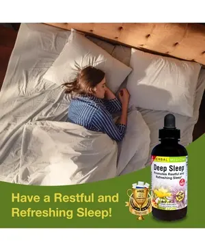 TRACE MINERALS Deep Sleep Natural Herbal Sleep Aid Supplement Non-habit Forming