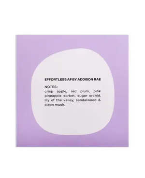 ADDISON RAE FRAGRANCE Effortless Af