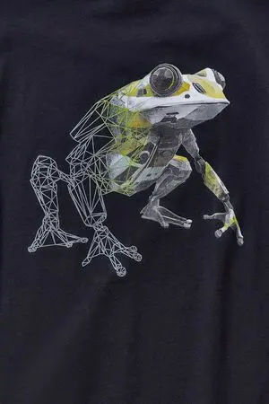 Oakley Futurescape Frog Graphic Tee - Black