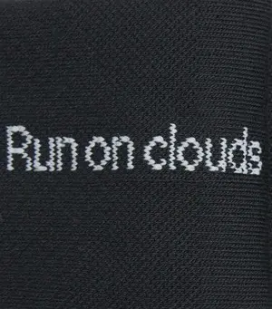 On Logo Socks - Black
