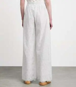 Claudie Pierlot Lace Wide-leg Trousers