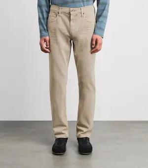 Paige Federal Slim-straight Jeans - Beige