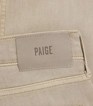 Paige Federal Slim-straight Jeans - Beige