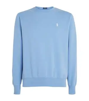 Polo Ralph Lauren Cotton Loopback Fleece Crewneck Sweatshirt - Blue